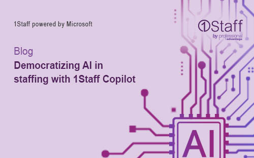 Democratizing AI in staffing with 1Staff Copilot